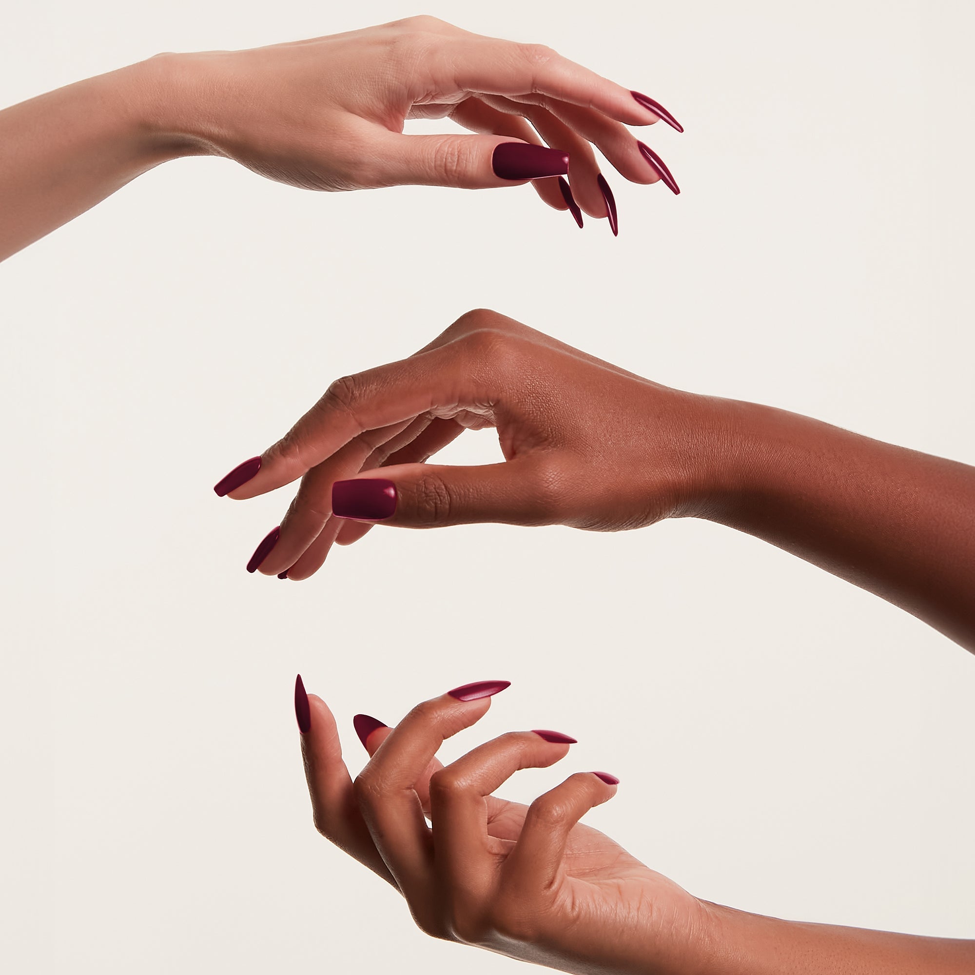 Rich Deep Red Nail Gel Polish | Gel Nail – Mylee