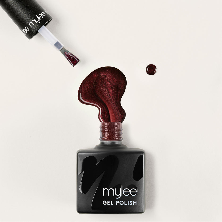 Burgundy Nail Polish | Gel Nail Colours – Mylee