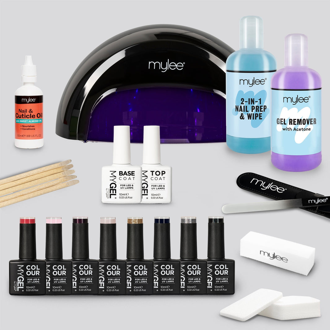 Gel Polish Starter Kits with Lamps | Nail Starter Kits – Mylee