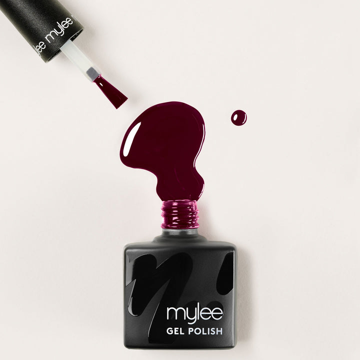 Burgundy Nail Polish | Gel Nail Colours – Mylee