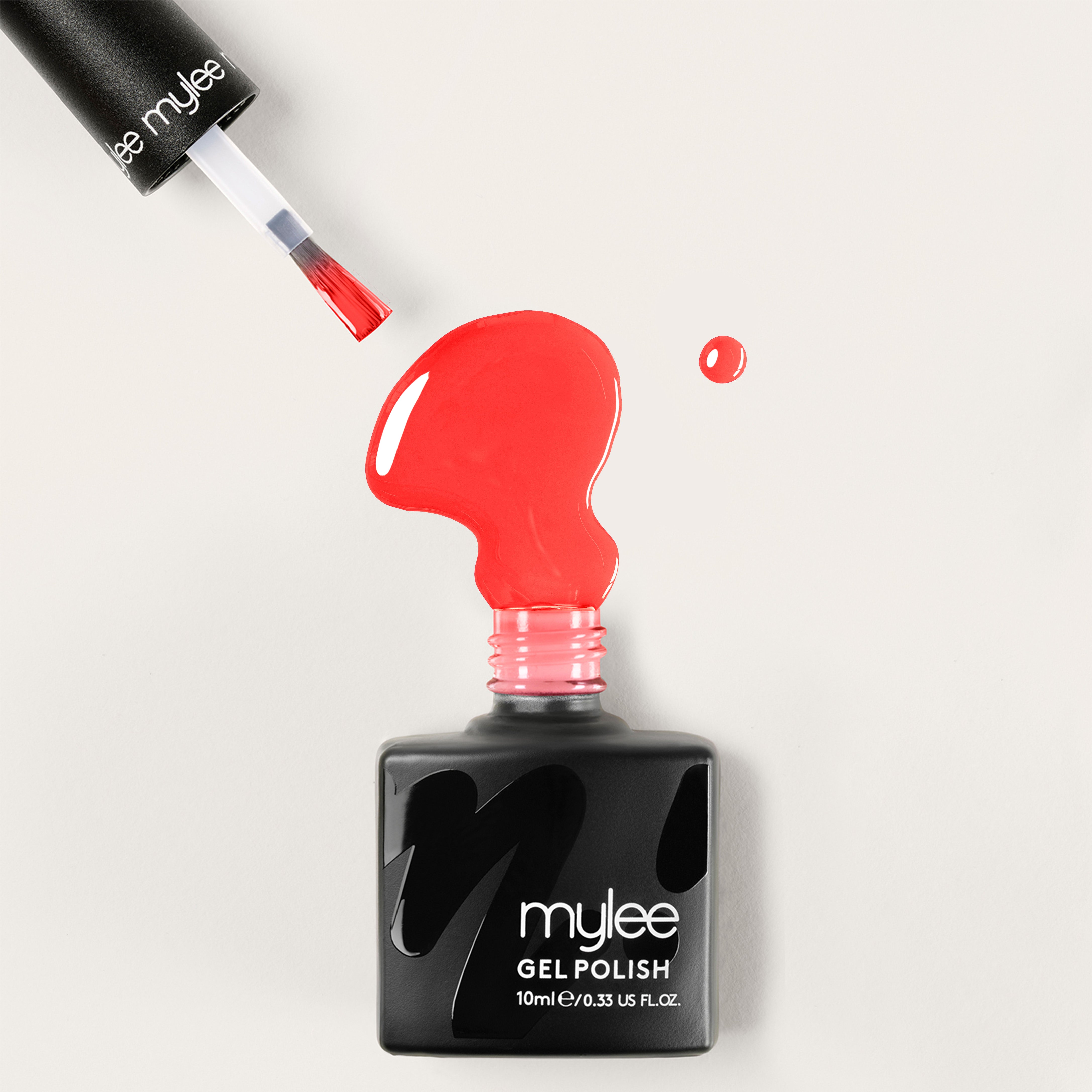 Magic Toadstool Gel Polish 10ml | Bright Red Gel Polish – Mylee