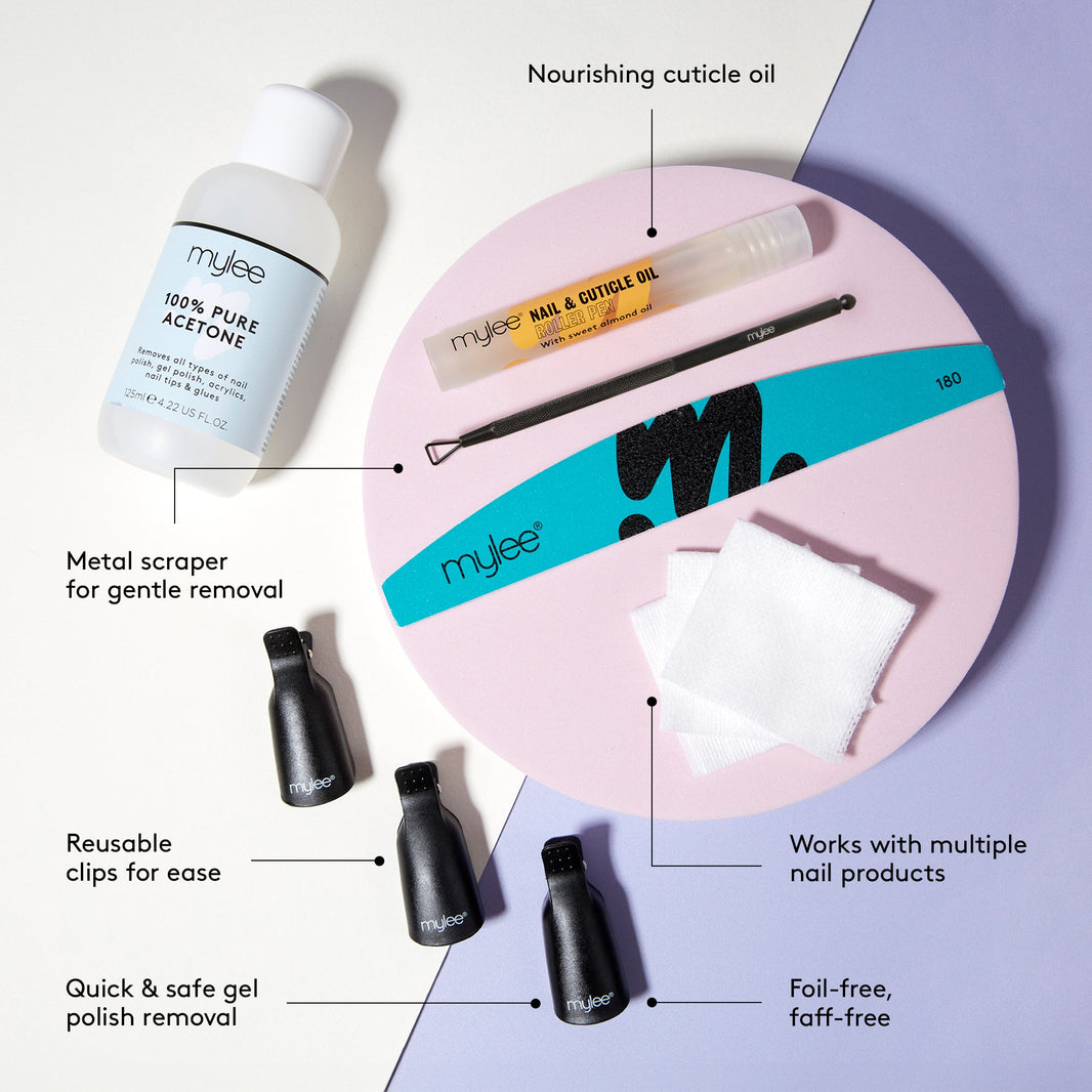 At-Home Gel Removers | Acetone, Remover Tools, & More – Mylee