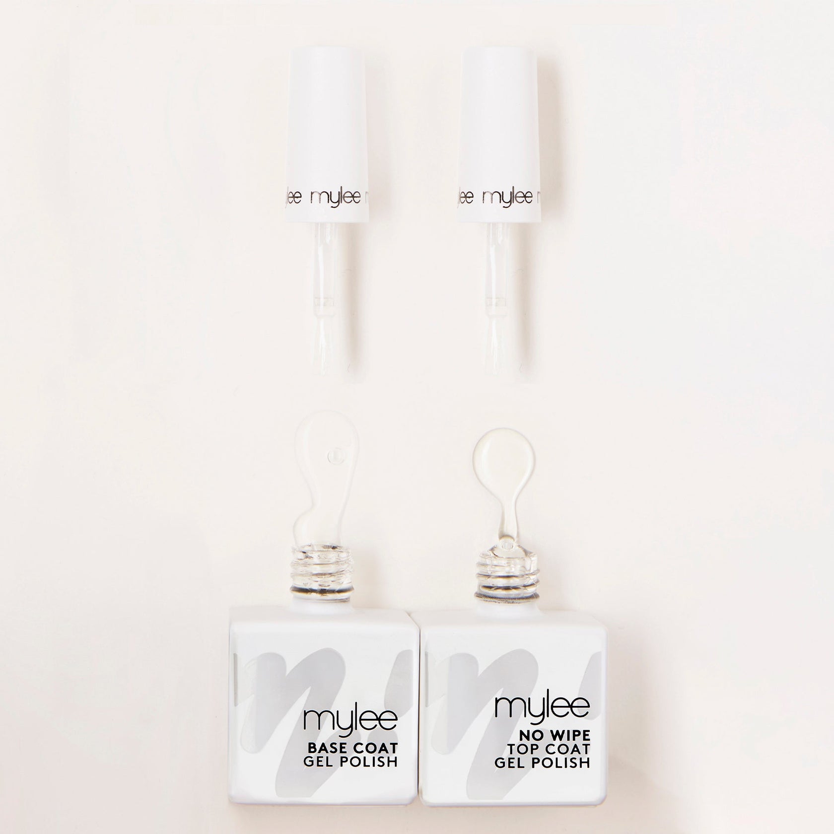 No Wipe Top & Base Coat Nail Gel Polish 2x10ml – Mylee